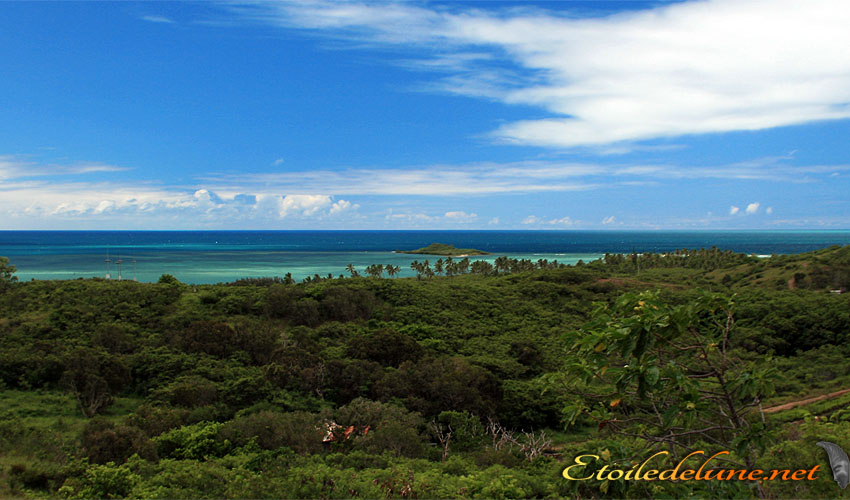Un lagon, vu de loin | L'Oasis de Nat : Un regard sur le monde du bout ...