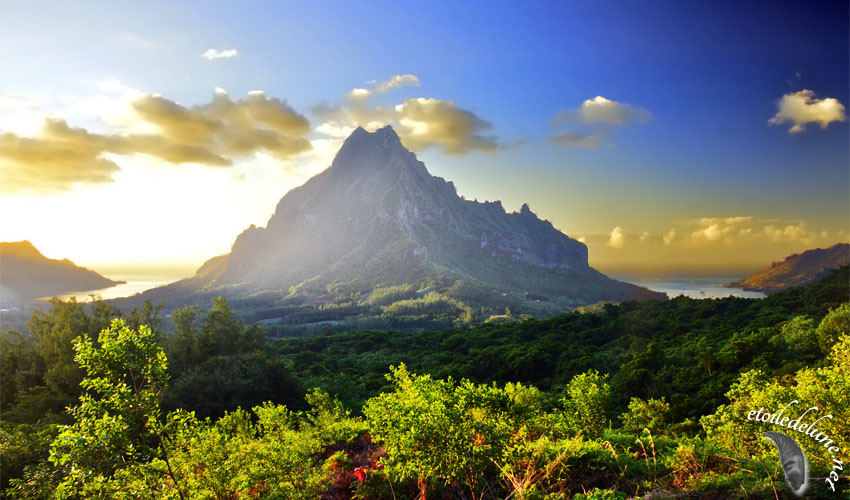 Le Mont Rotui, panorama sur les baies jumelles | L'Oasis de Nat : Un ...